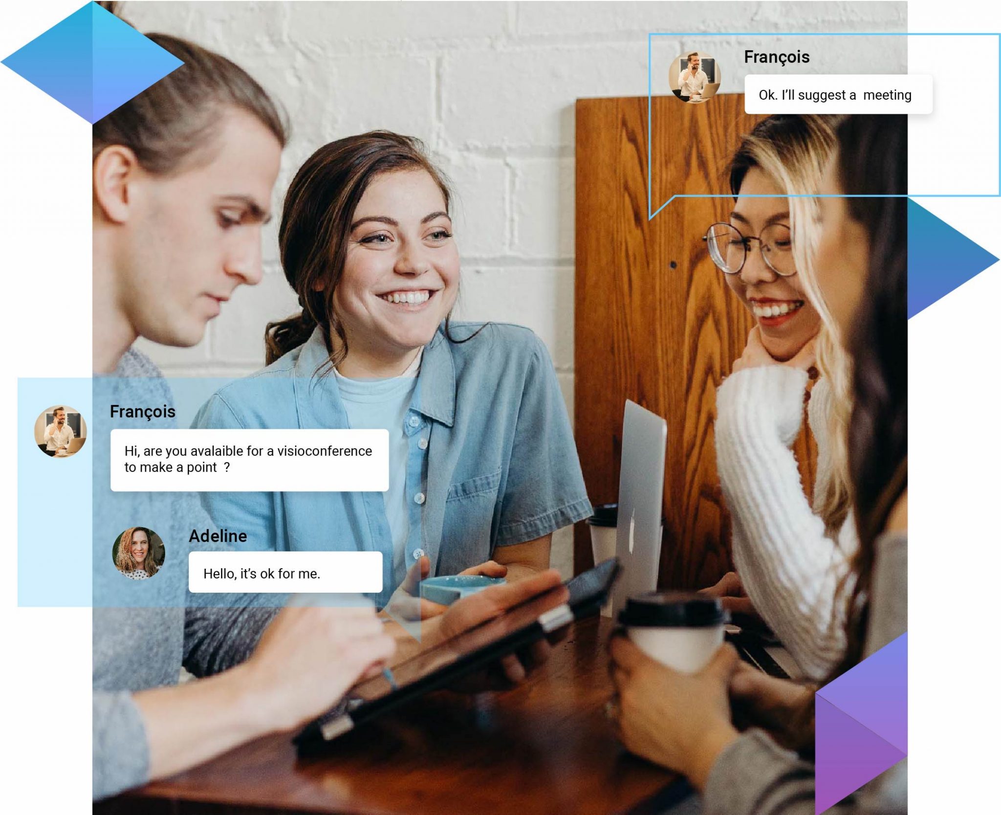 MyChat: Optimise your communications with integrated chat